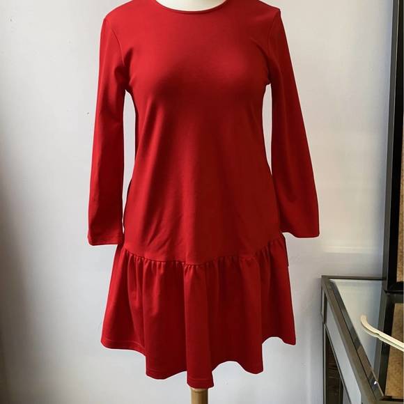 Kaeli Smith | Dresses | New Kaeli Smith Caroline Dress In Red Ponte ...